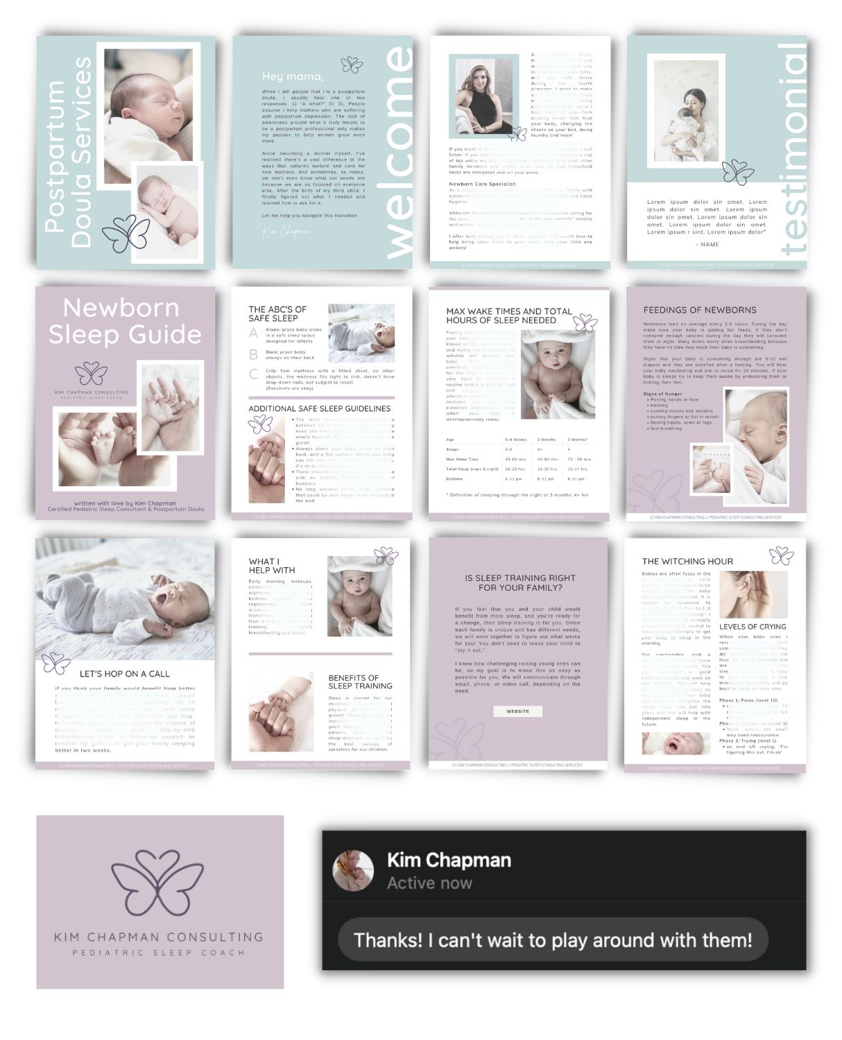 My Portfolio - Sleep Consultant Design