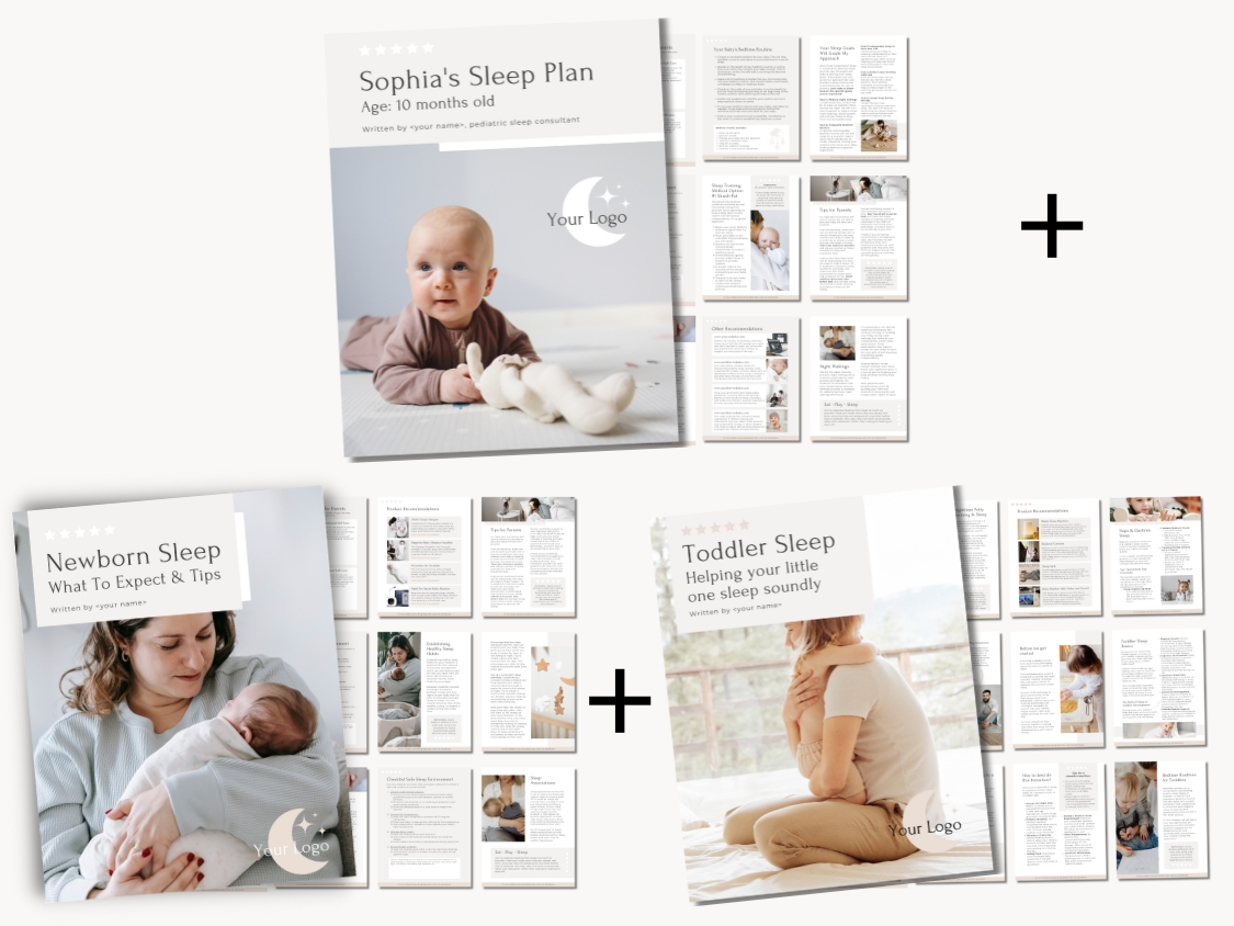 Sleep Plan Newborn Toddler Sleep Guide For Sleep Consultants