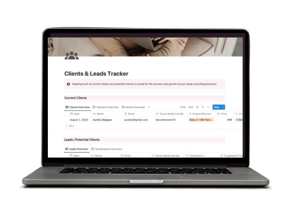 Client Engagement Sleep Consultant Design